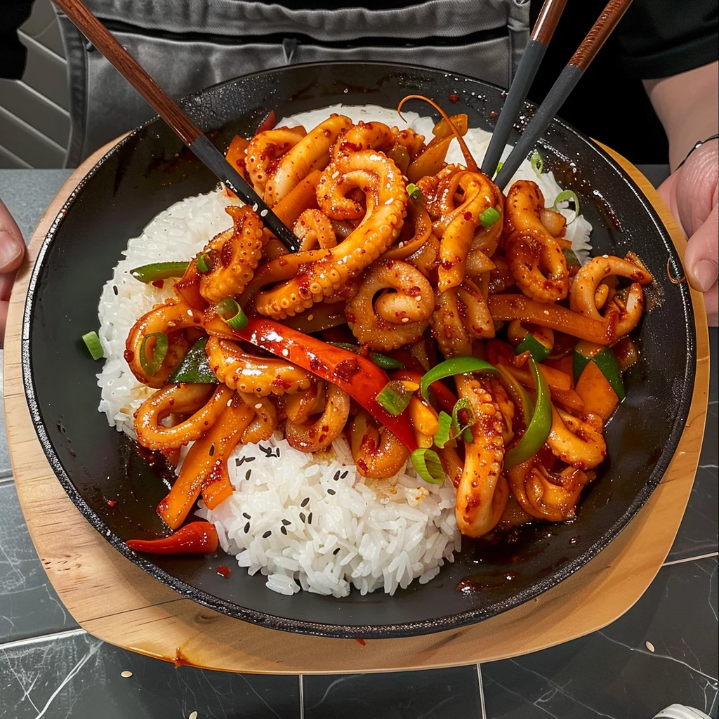 Spicy Stir Fried Squid Recipe: Explosive Korean Flavors to Ignite Your ...