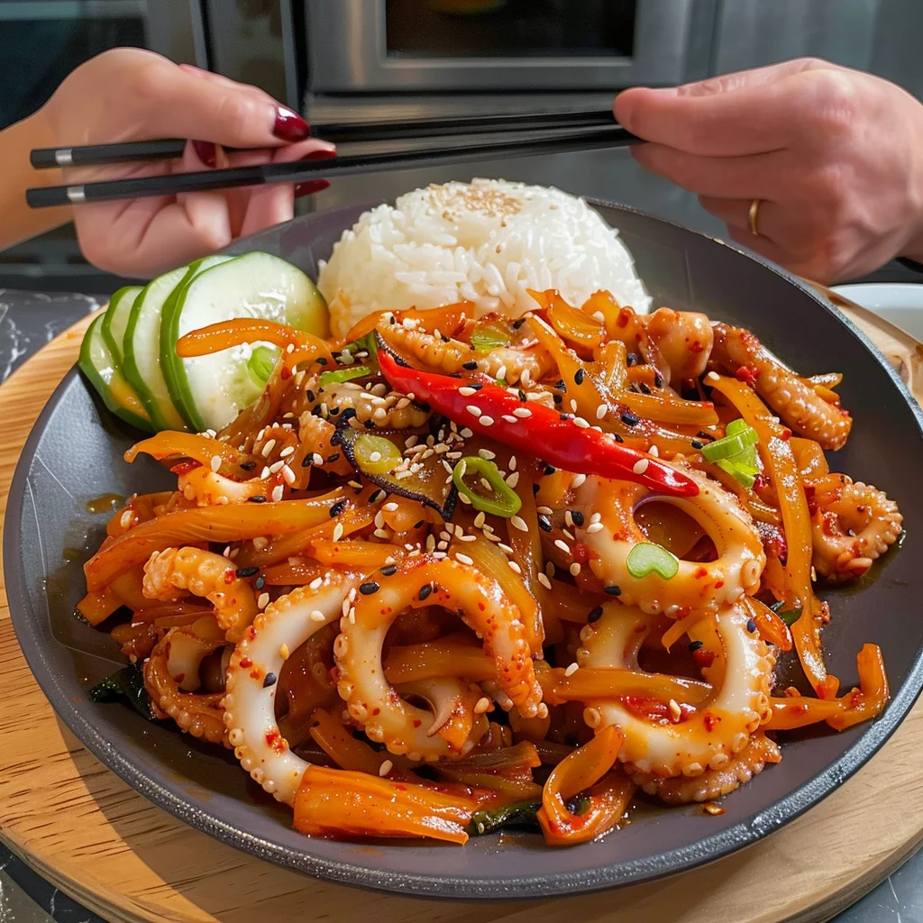 Spicy Stir Fried Squid Recipe: Explosive Korean Flavors to Ignite Your ...