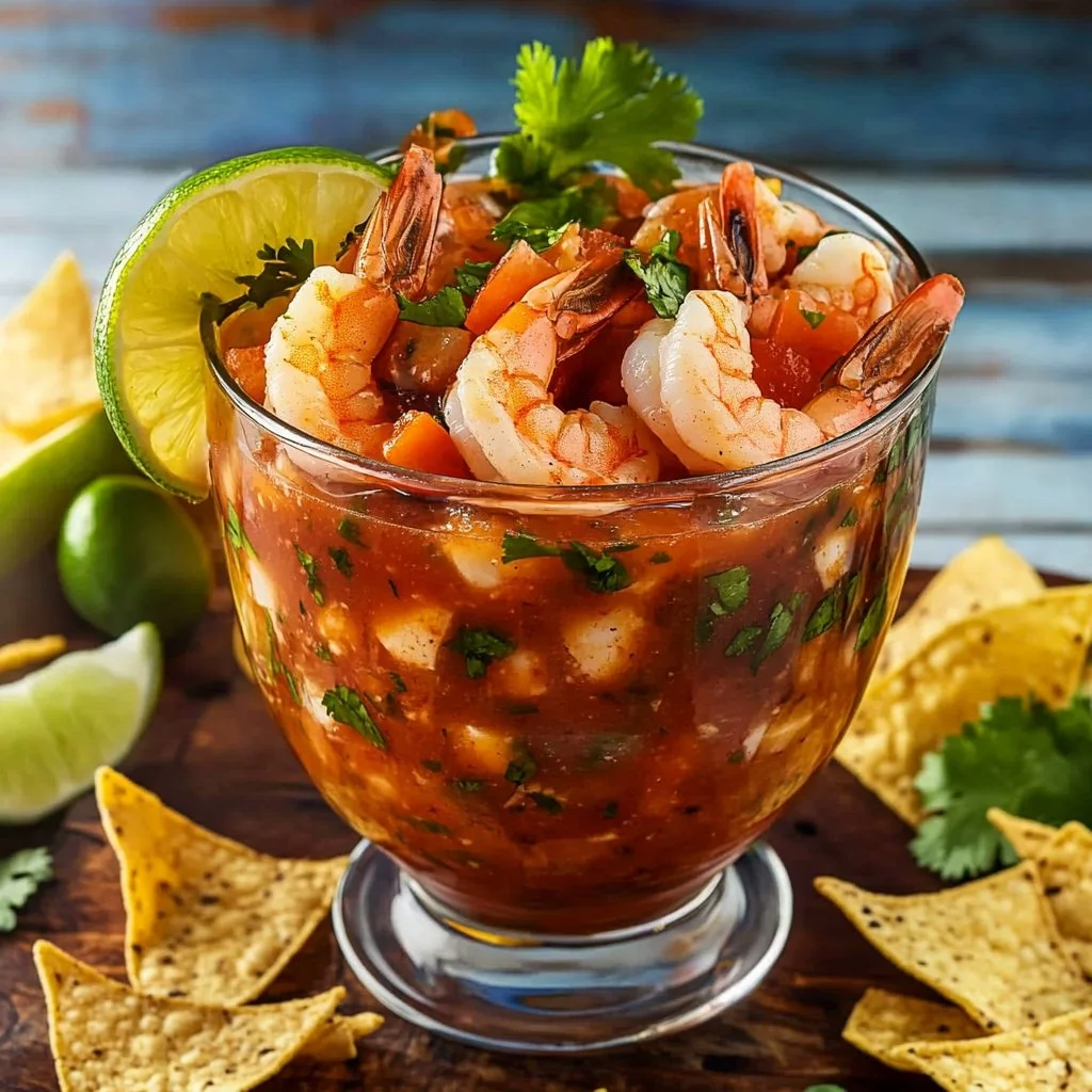 Campechana, Grilled Mexican Shrimp Cocktail