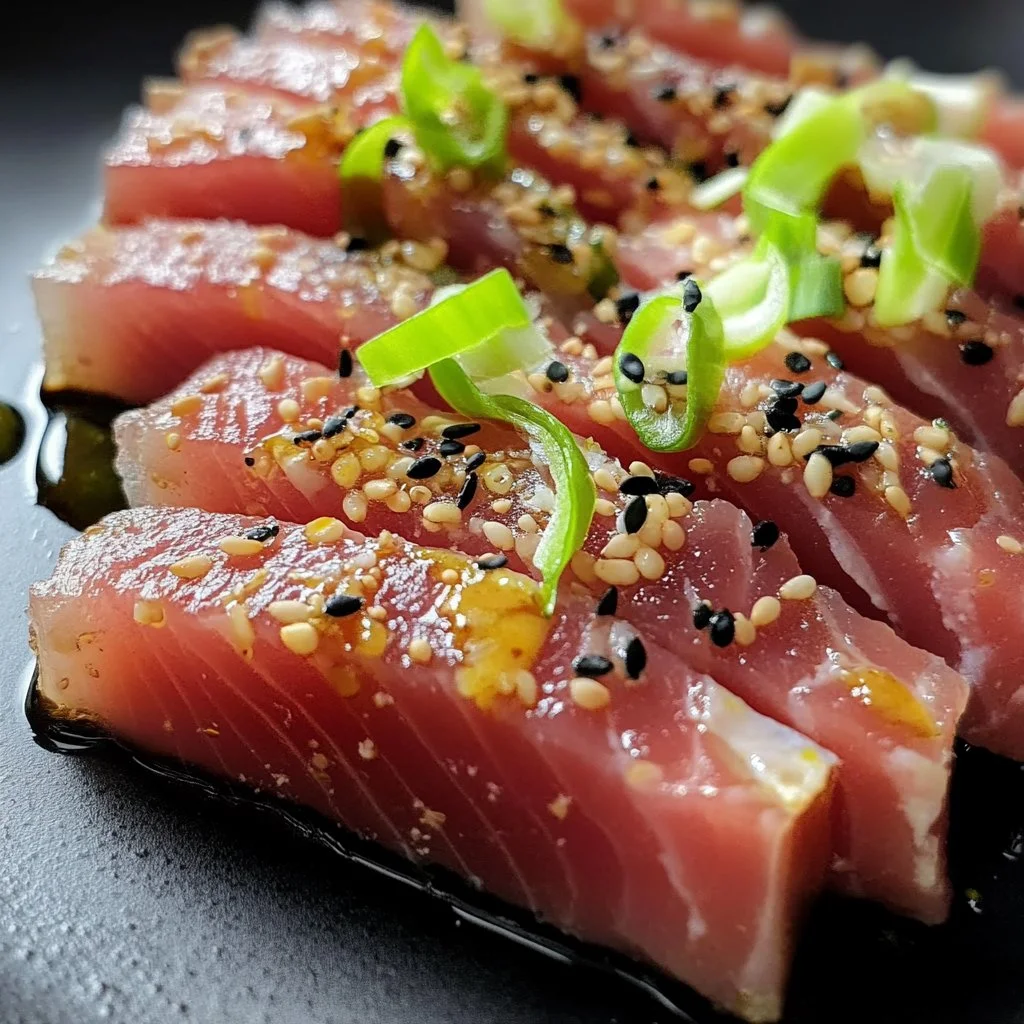 Perfectly Cooked Tuna Steak