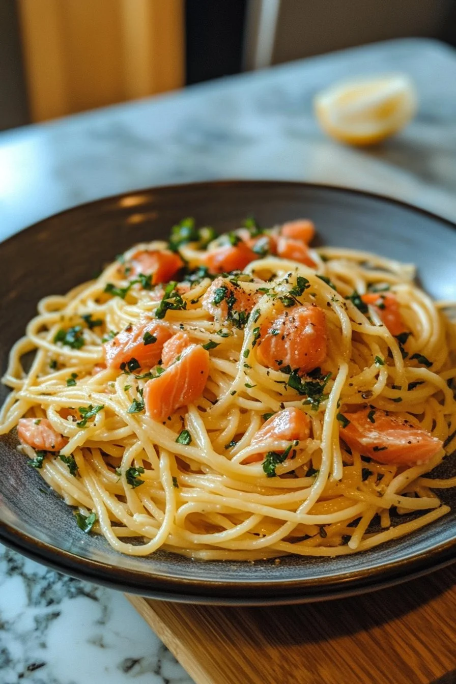 Smoked Salmon Pasta